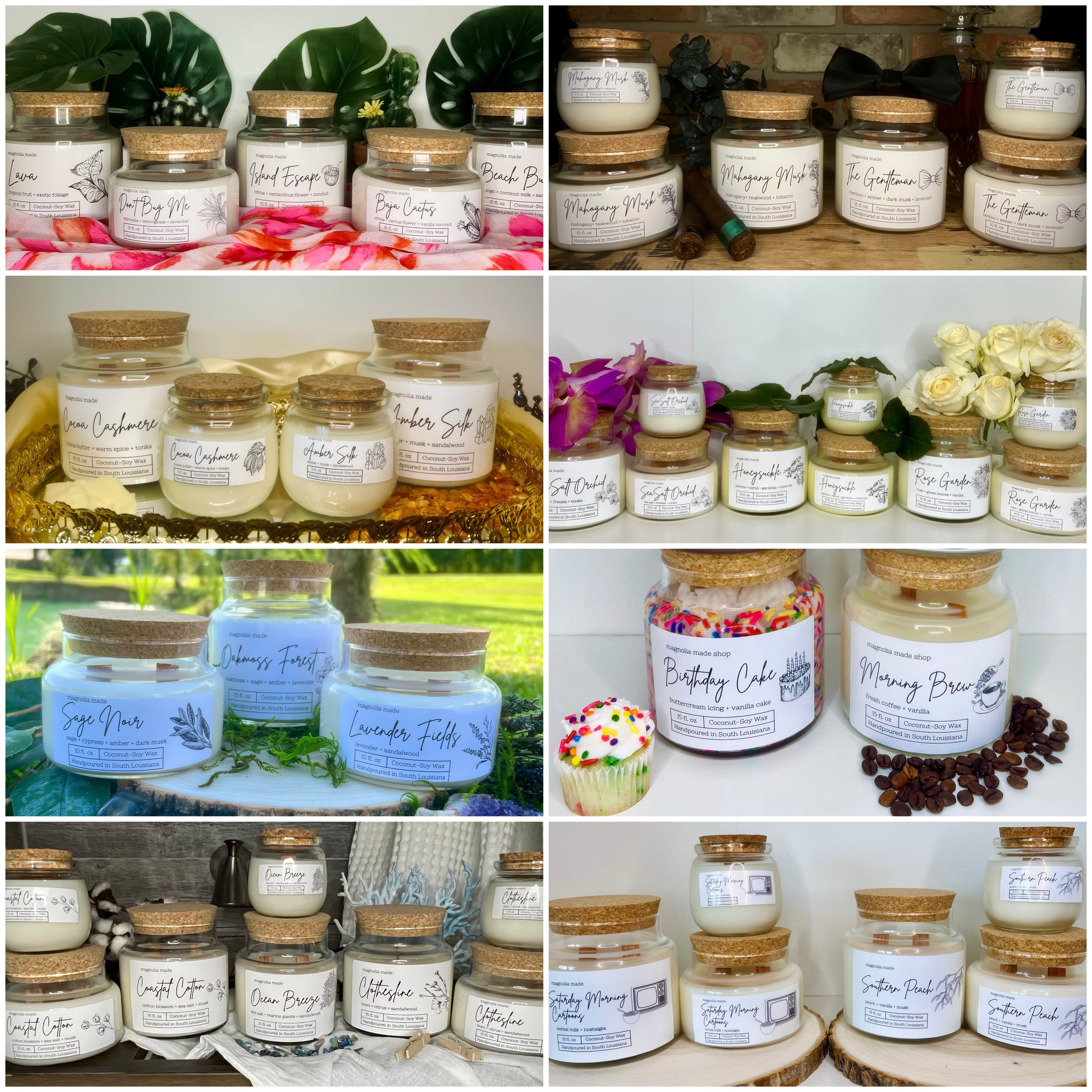 Year-Round Candles – Magnolia Made Candle Co.